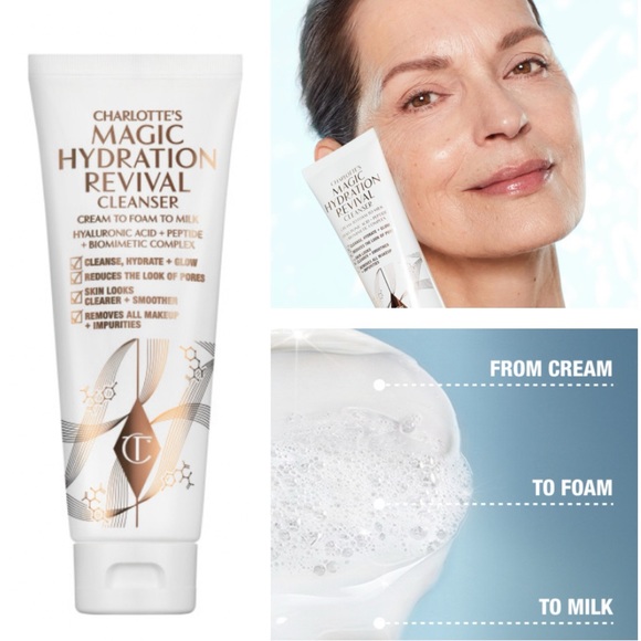 Charlotte Tilbury | Skincare | Newcharlotte Magic Hydration Revival Cleanser | Poshmark